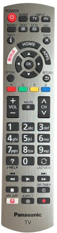 High quality universal panasonic remote control